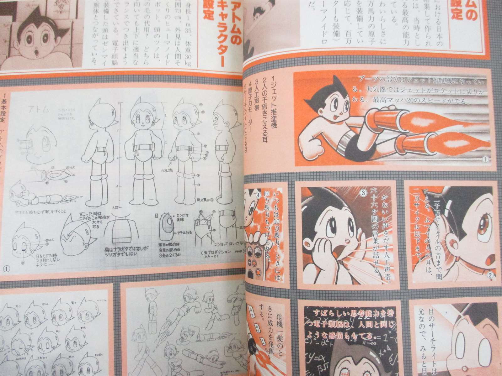 ATOM ASTRO BOY Mighty Art Works Fan Book w/Poster OSAMU TEZUKA 1987 TK ... ATOM ASTRO BOY Mighty Art Works Fan Book w/Poster OSAMU TEZUKA 1987 TK ...