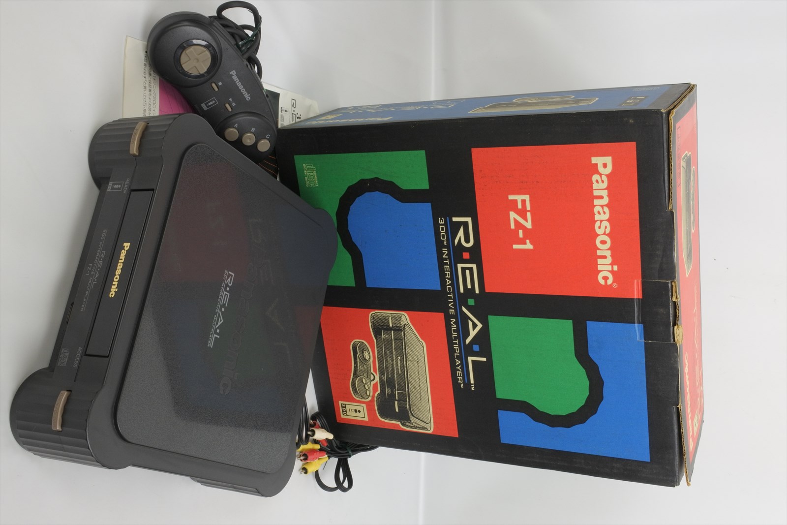 Panasonic 3DO REAL Console System Boxed FZ-1 Tested 4EKSD37026 JAPAN ...
