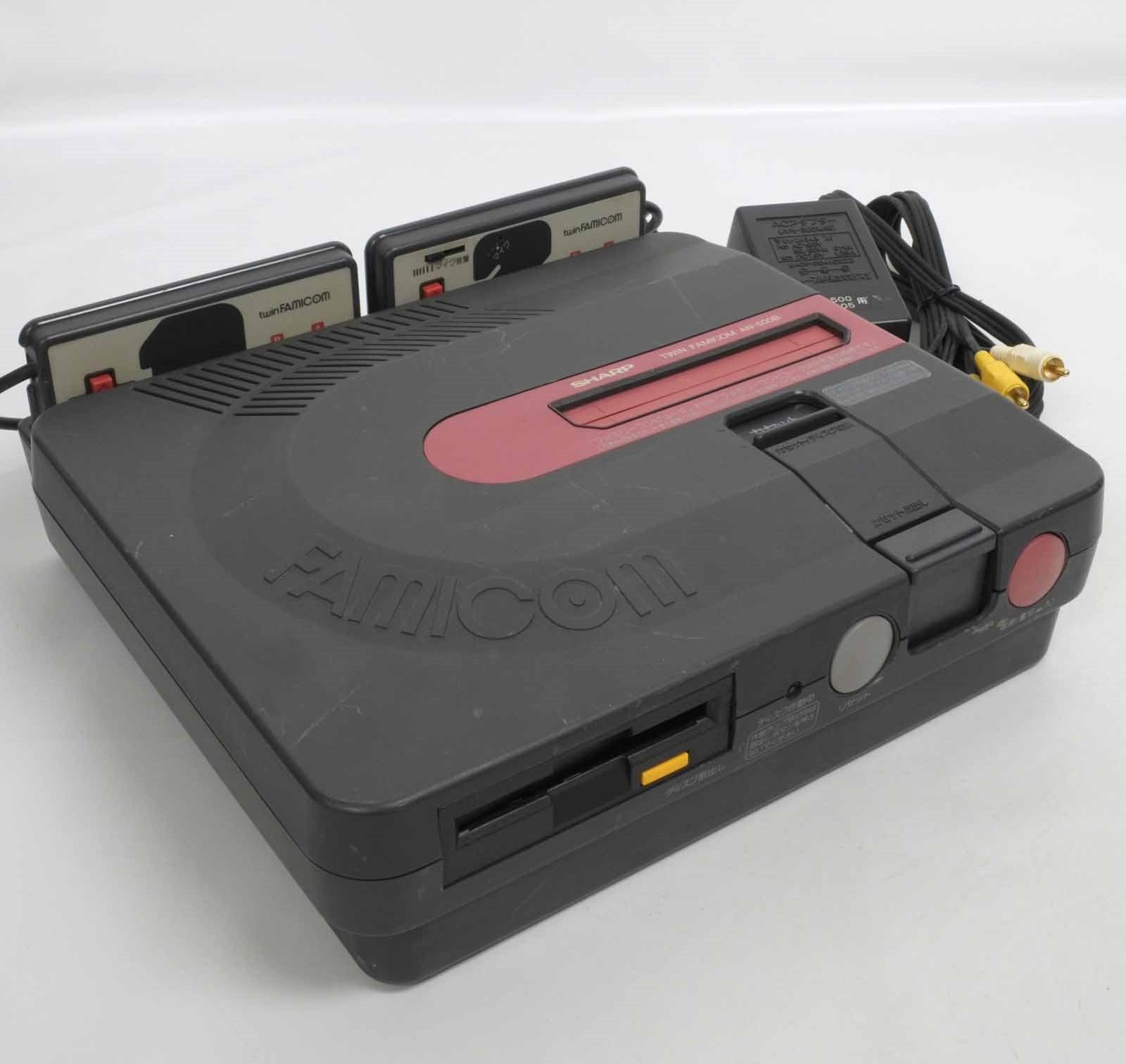 TWIN FAMICOM Console System SHARP FREE SHIPPING AN-500B Ref 813588 Game ...