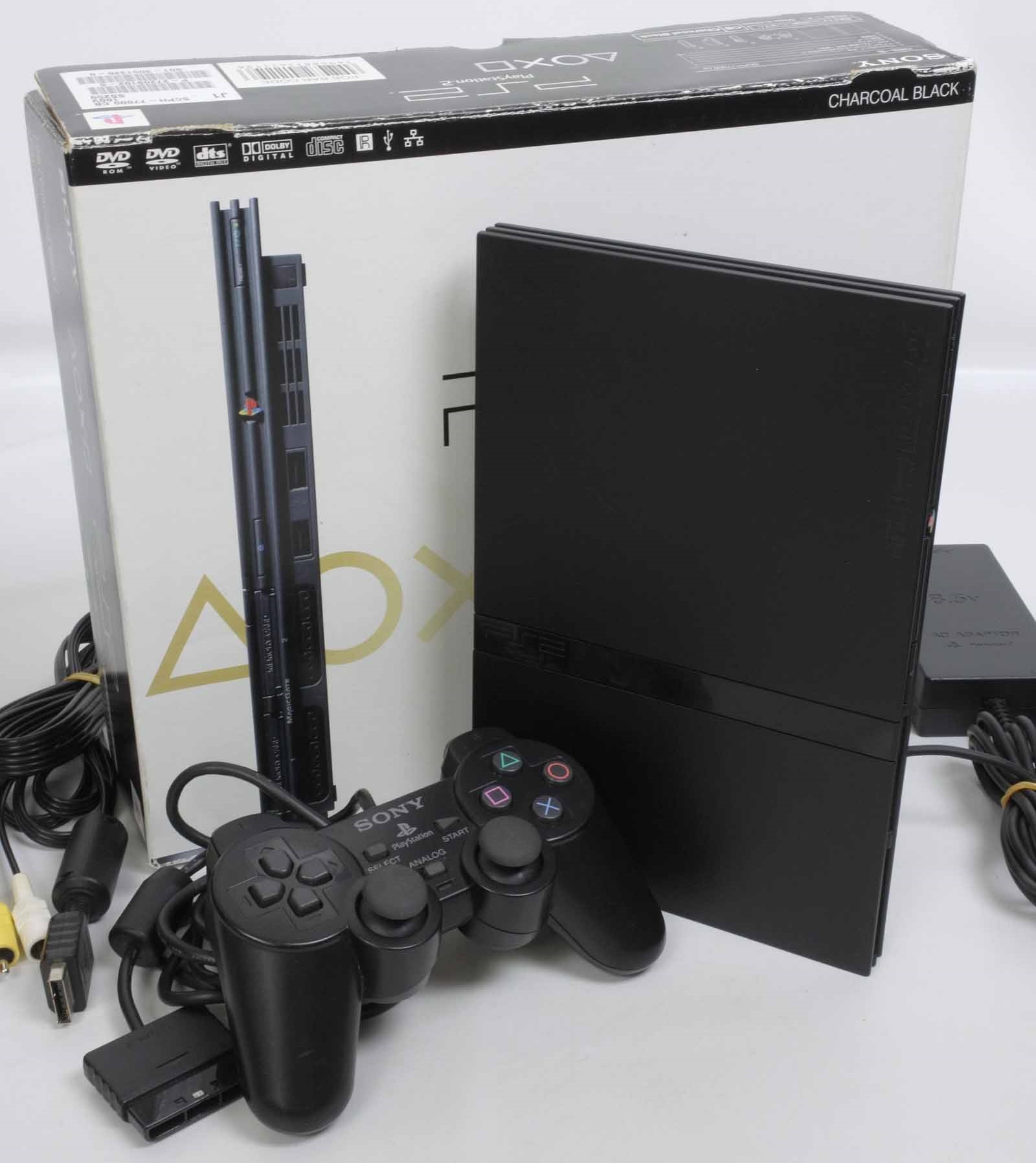 Slim Playstation 2 Ps2 System Console