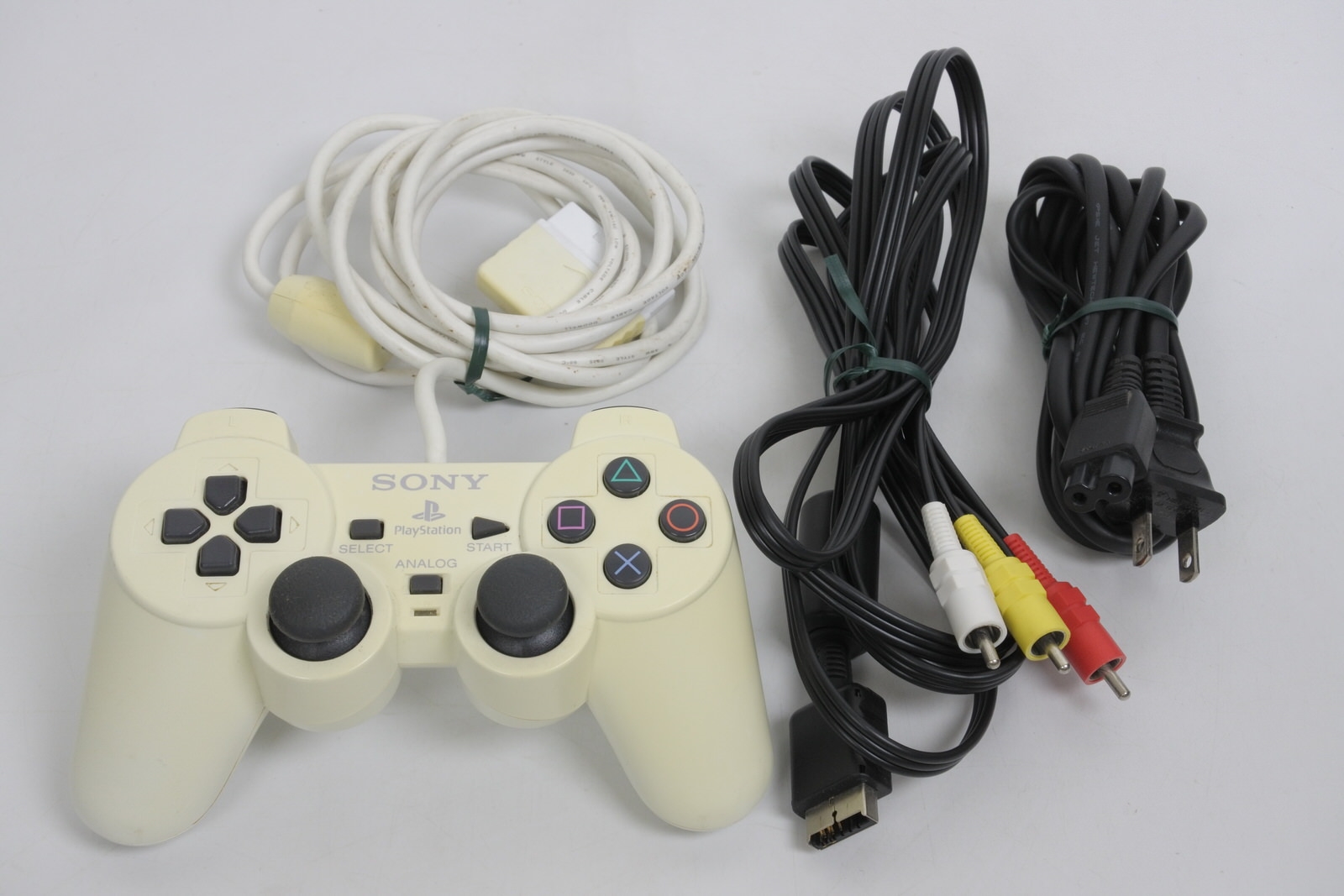 PS2 CERAMIC WHITE Console System SCPH-50000 AJ4735304 Playstation2 NTSC ...