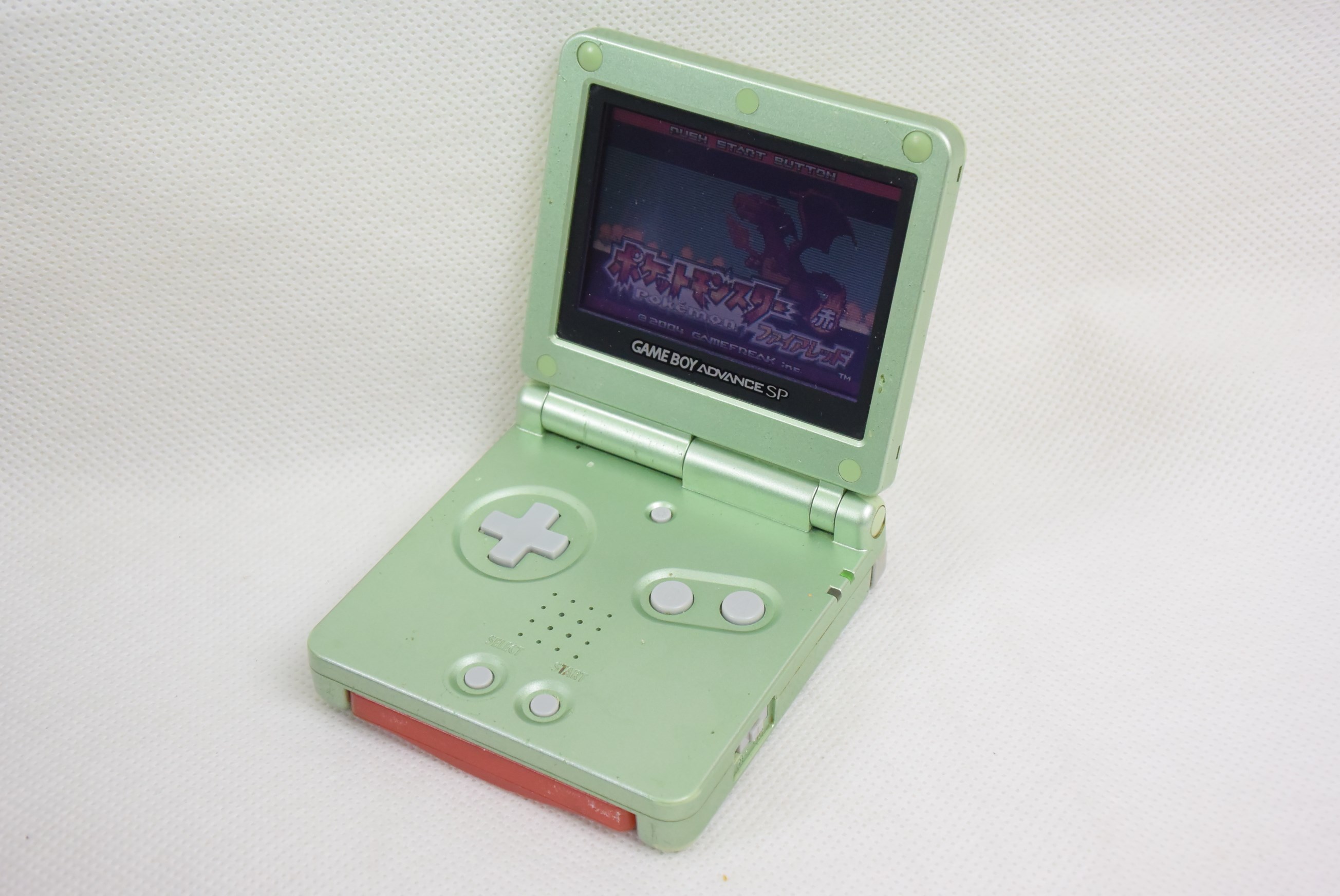 GAME BOY ADVANCE SP Pearl Green /1931 Console AGS-001 Gameboy Nintendo ...