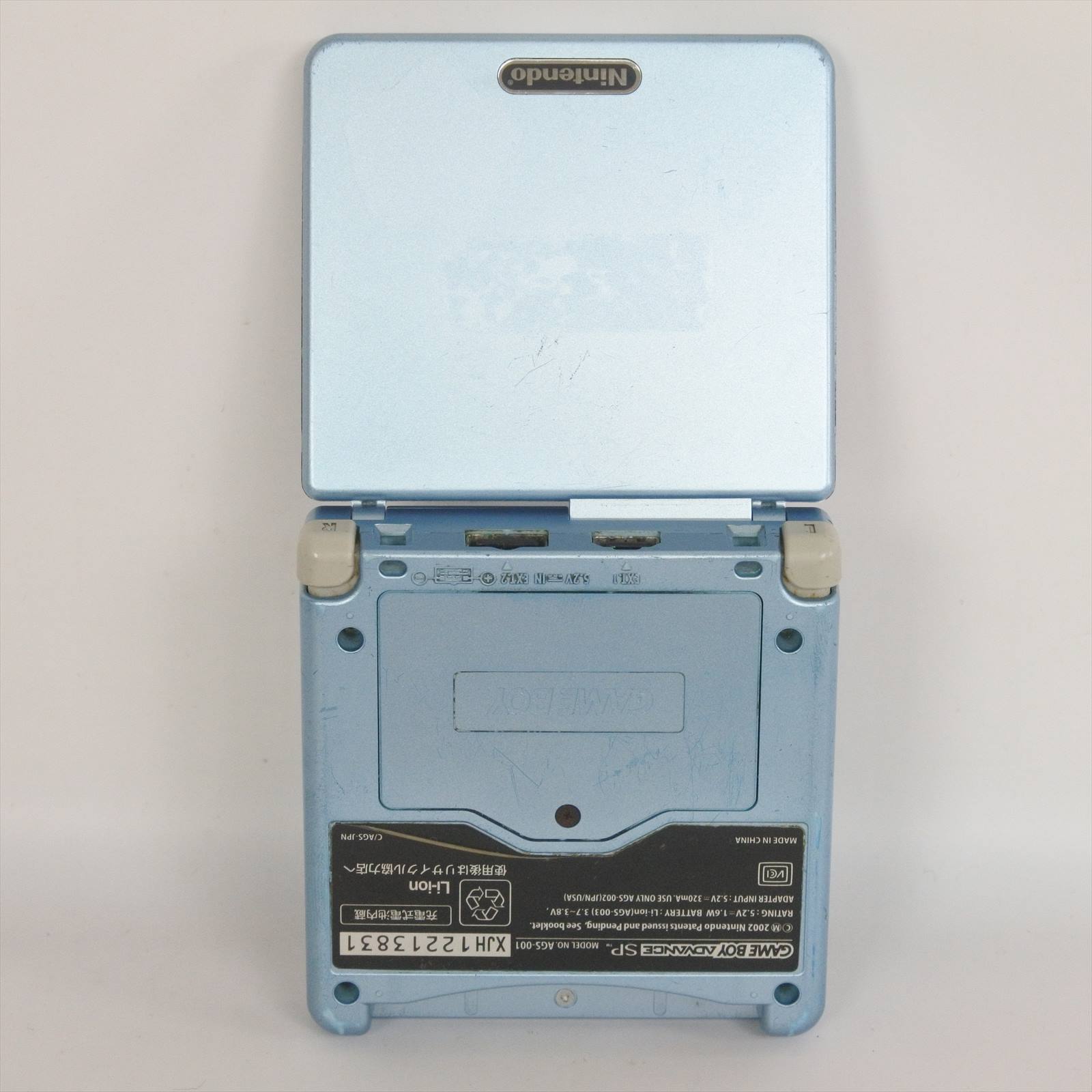 Game Boy Advance SP Pearl Blue Console AGS-001 NO Sound 178 Nintendo gba 4902370506877 | eBay