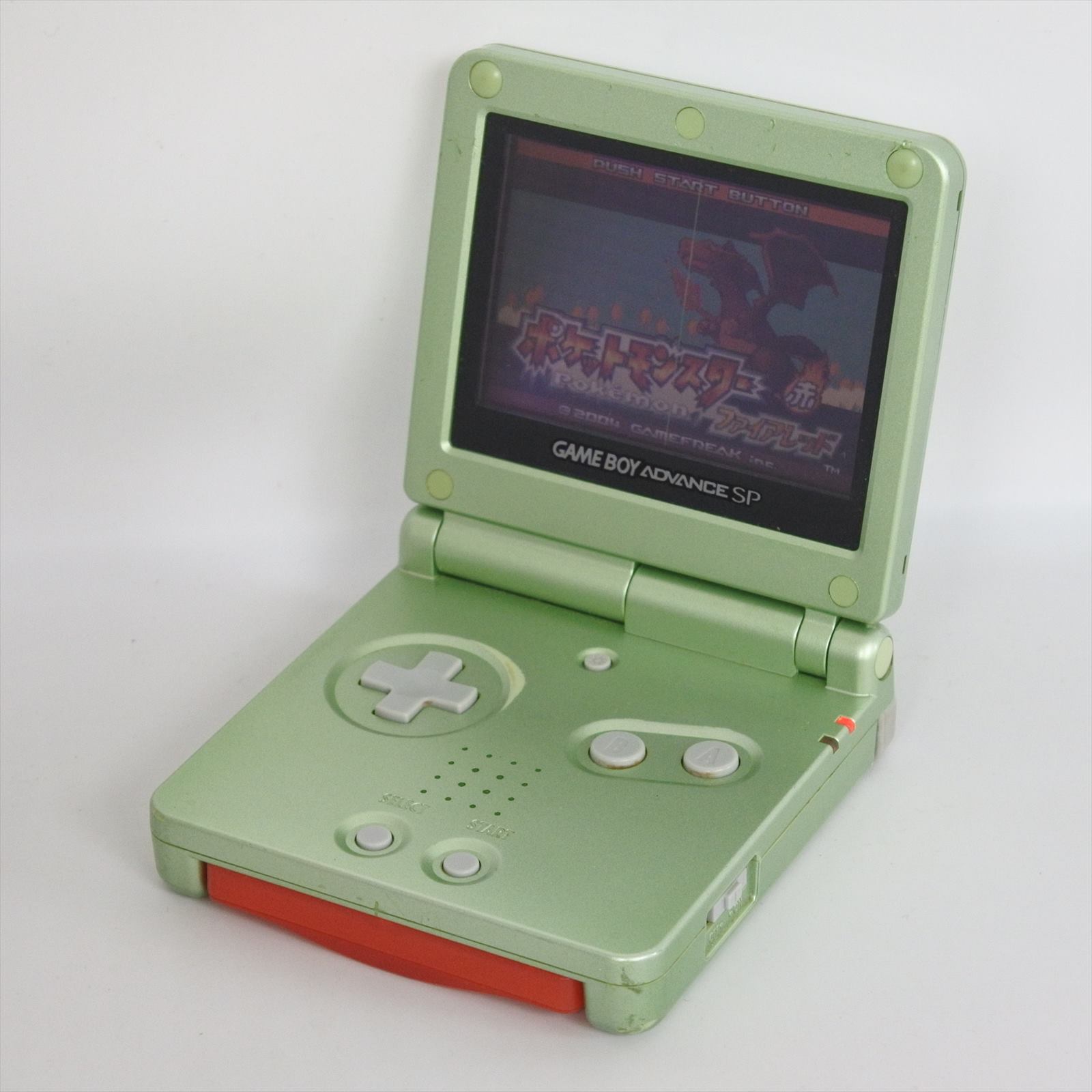 JUNK Game Boy Advance SP PEARL GREEN Console 20140 Nintendo gba ...